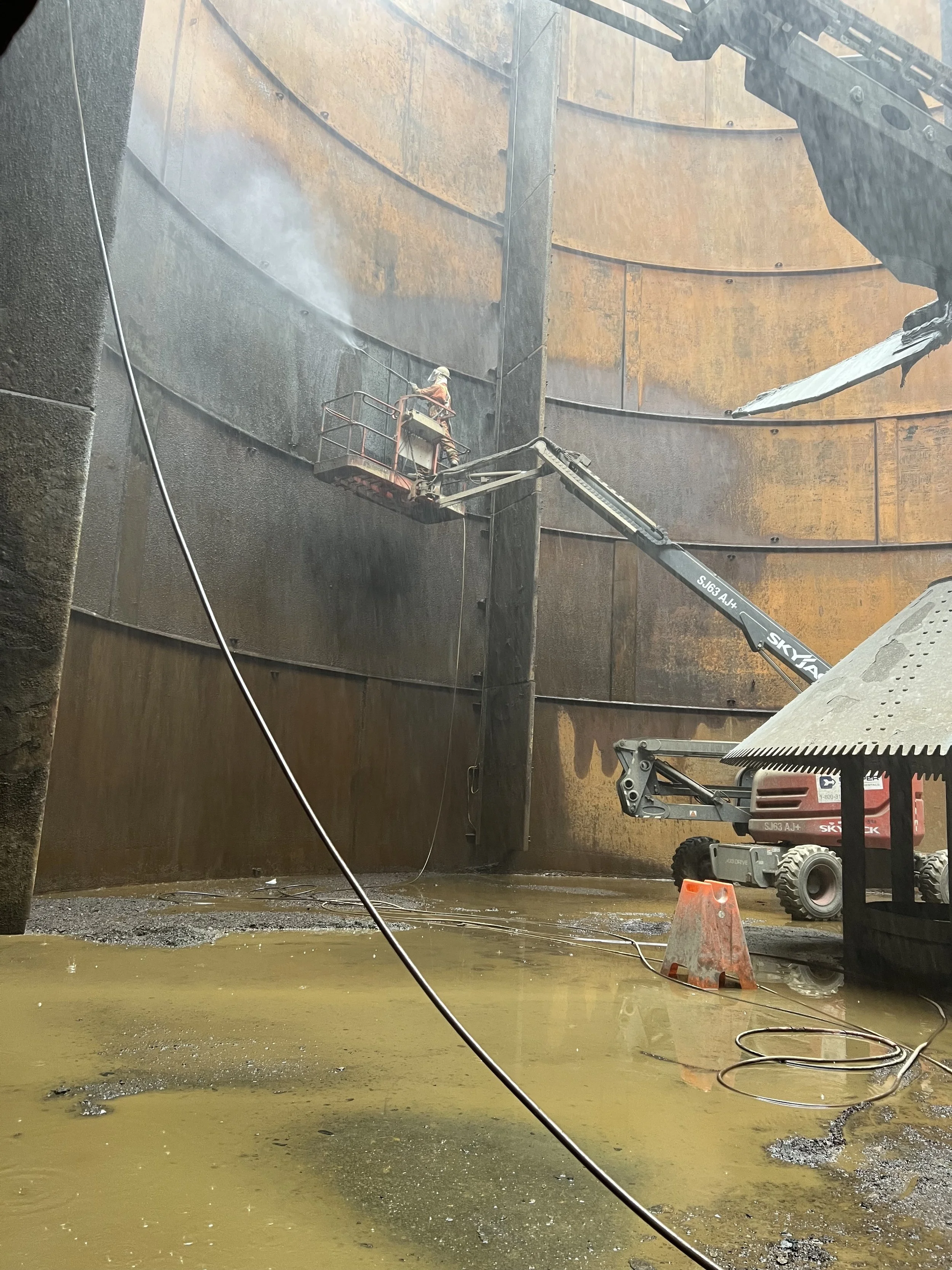 Surface Preparation — Morin Industrial Coatings LTD.