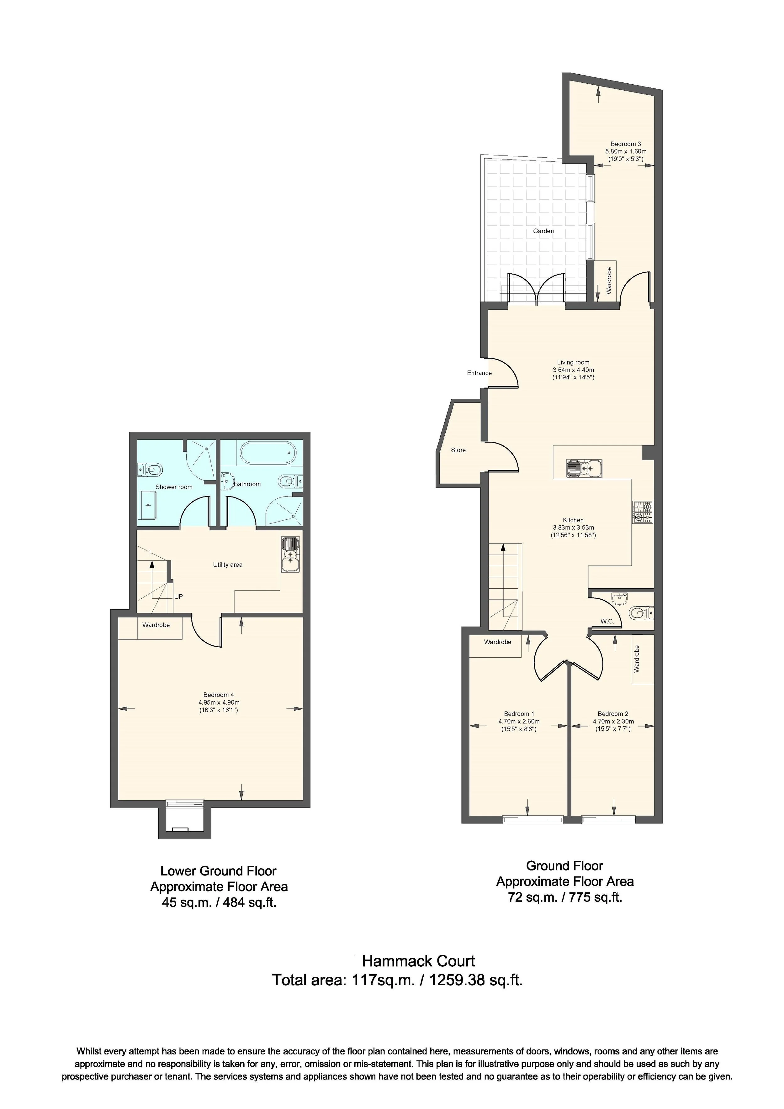 E3 bow Flat 1 hc plan — Place2Live