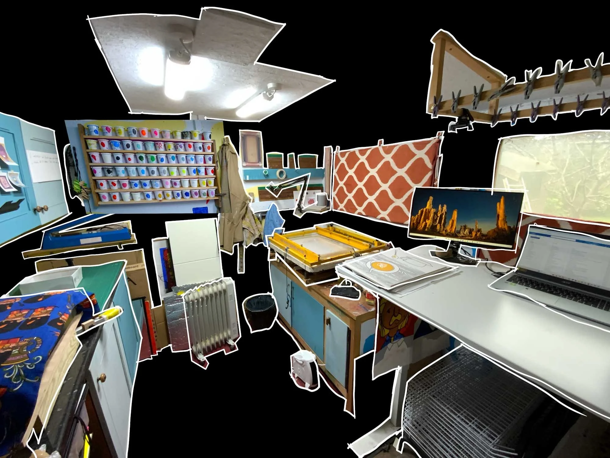 Blog 001 - Setting Up a Silkscreen Studio in a Small Space: How I Built ...