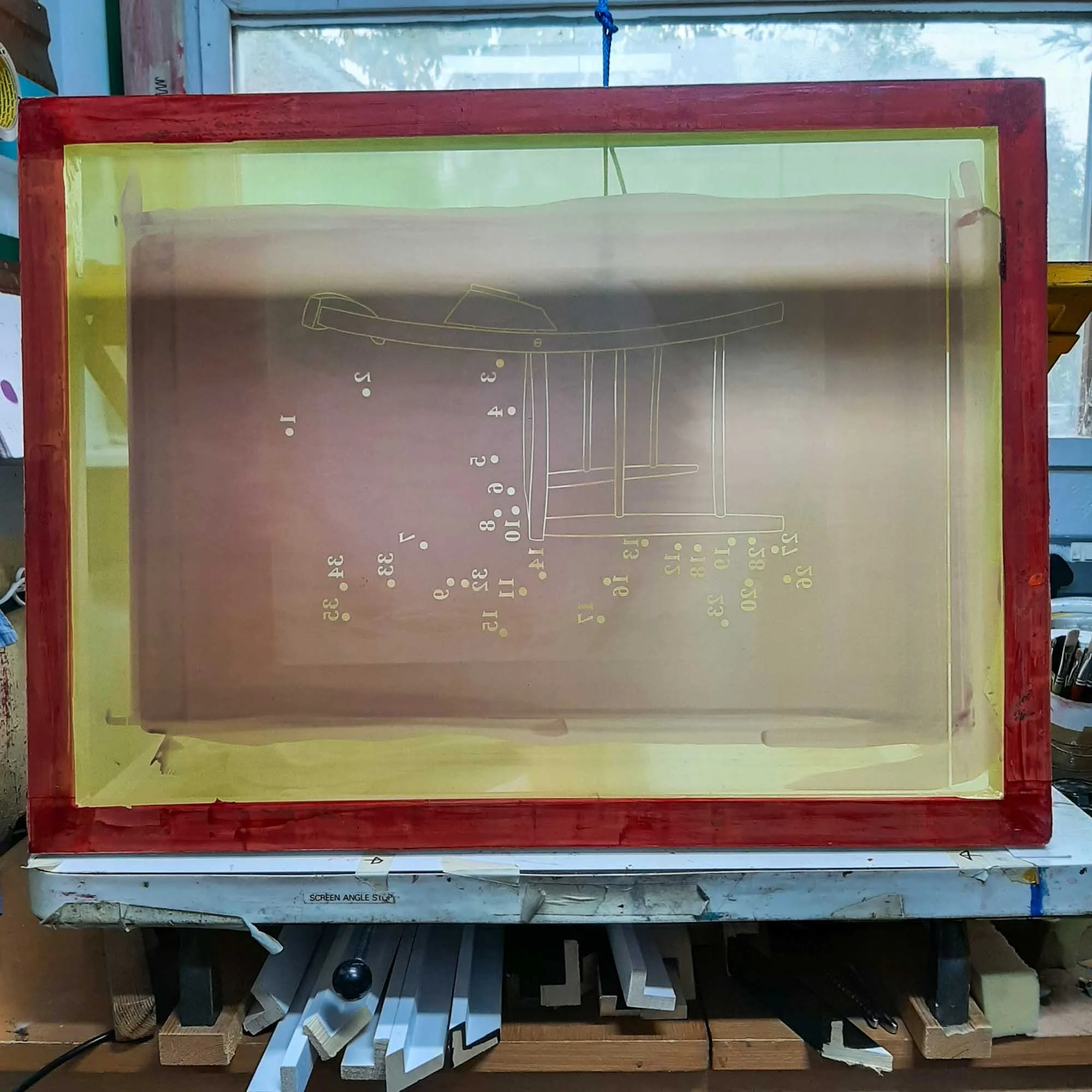 Blog 003 - How to Prepare Screens for Screen Printing | by UK Artist R ...