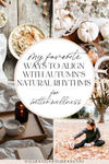 How to Align with Fall: Seasonal Reset & Rituals — Well-Rooted Motherhood