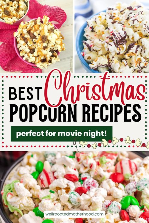 12 Festive Christmas Popcorn Recipes — Well-Rooted Motherhood