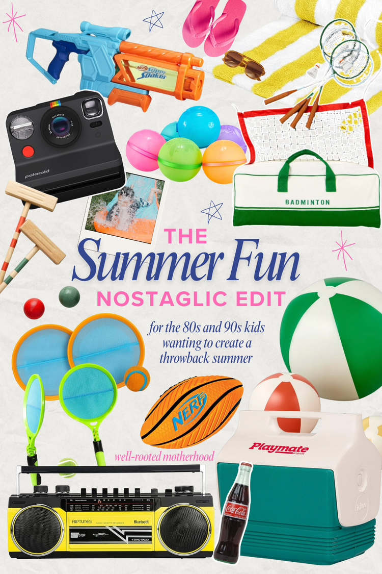 How to Have a Retro-Inspired, Screen-Free Summer with Your Kids — Well ...