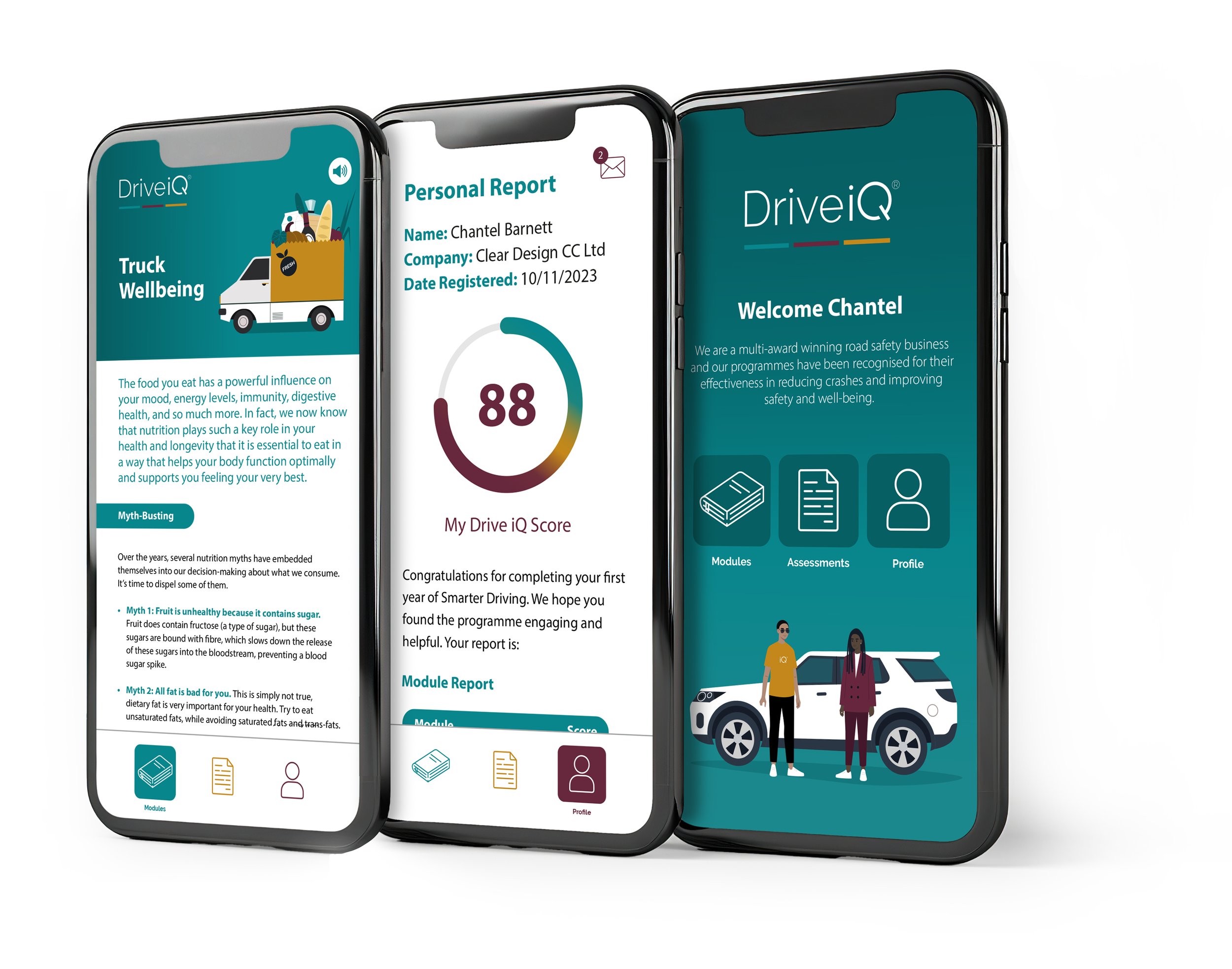 Truck Wellbeing — Drive iQ
