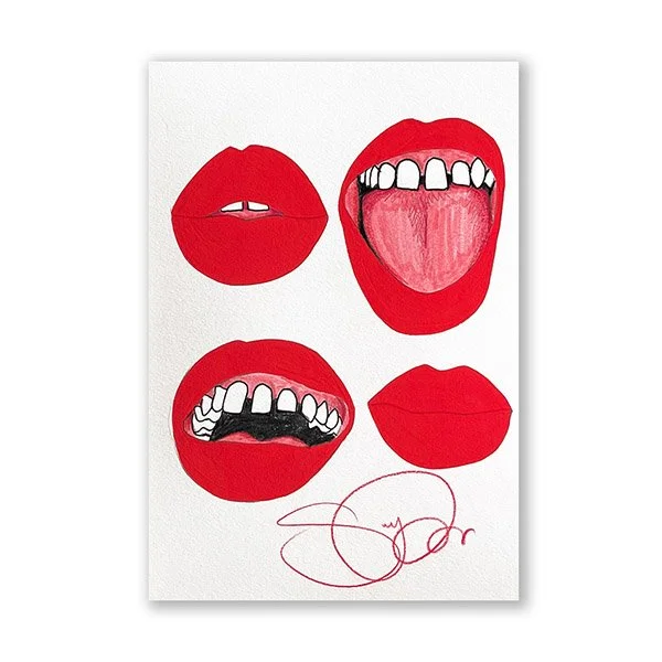 Lip Sketches — SARA POPE