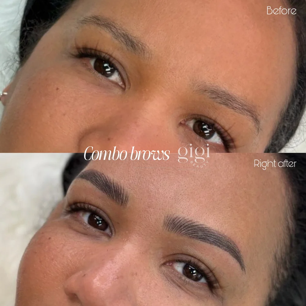 Microblading vs Combo Brows: Which is Right for You? Lip Blushing ...