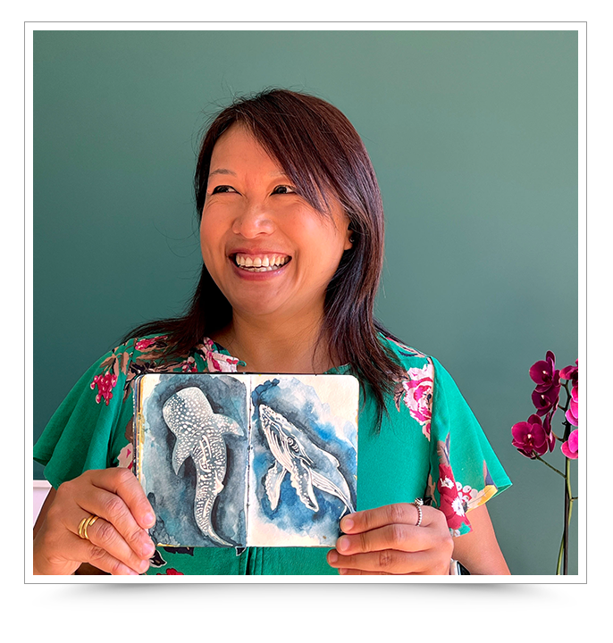 Master Masking Fluid in Watercolor: A 10-Day Challenge — Art with Ohn Mar