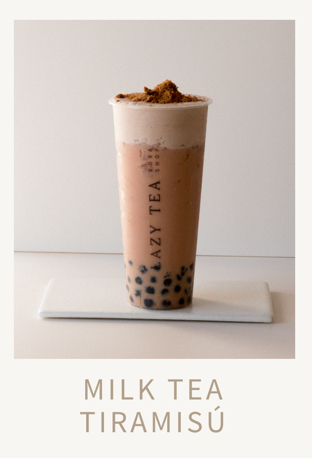 Boba Menu — Lazy Tea Boba Shop