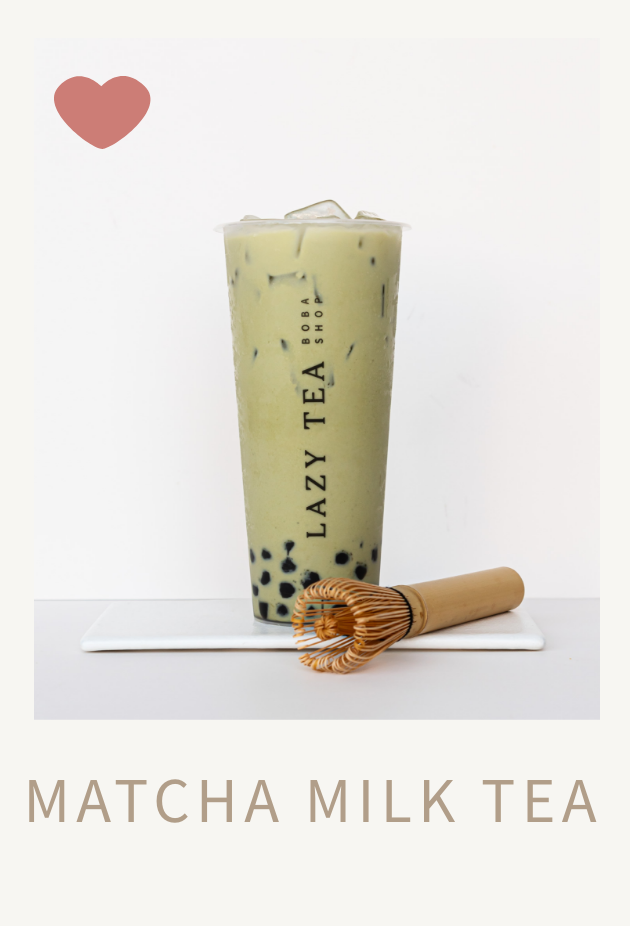 Boba Menu — Lazy Tea Boba Shop