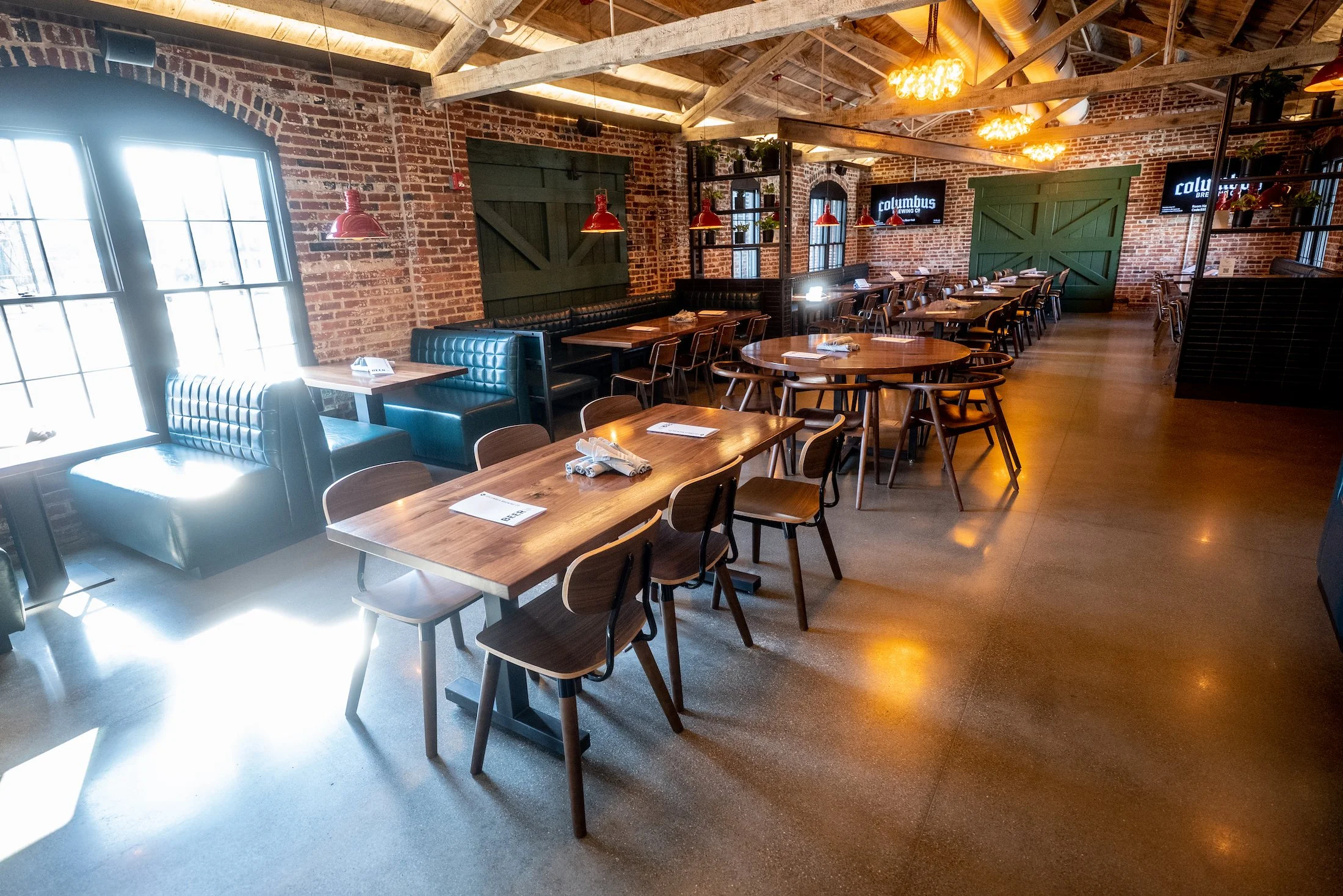 Columbus Brewing Company Beer Hall — A Carpenter's Son Design Company