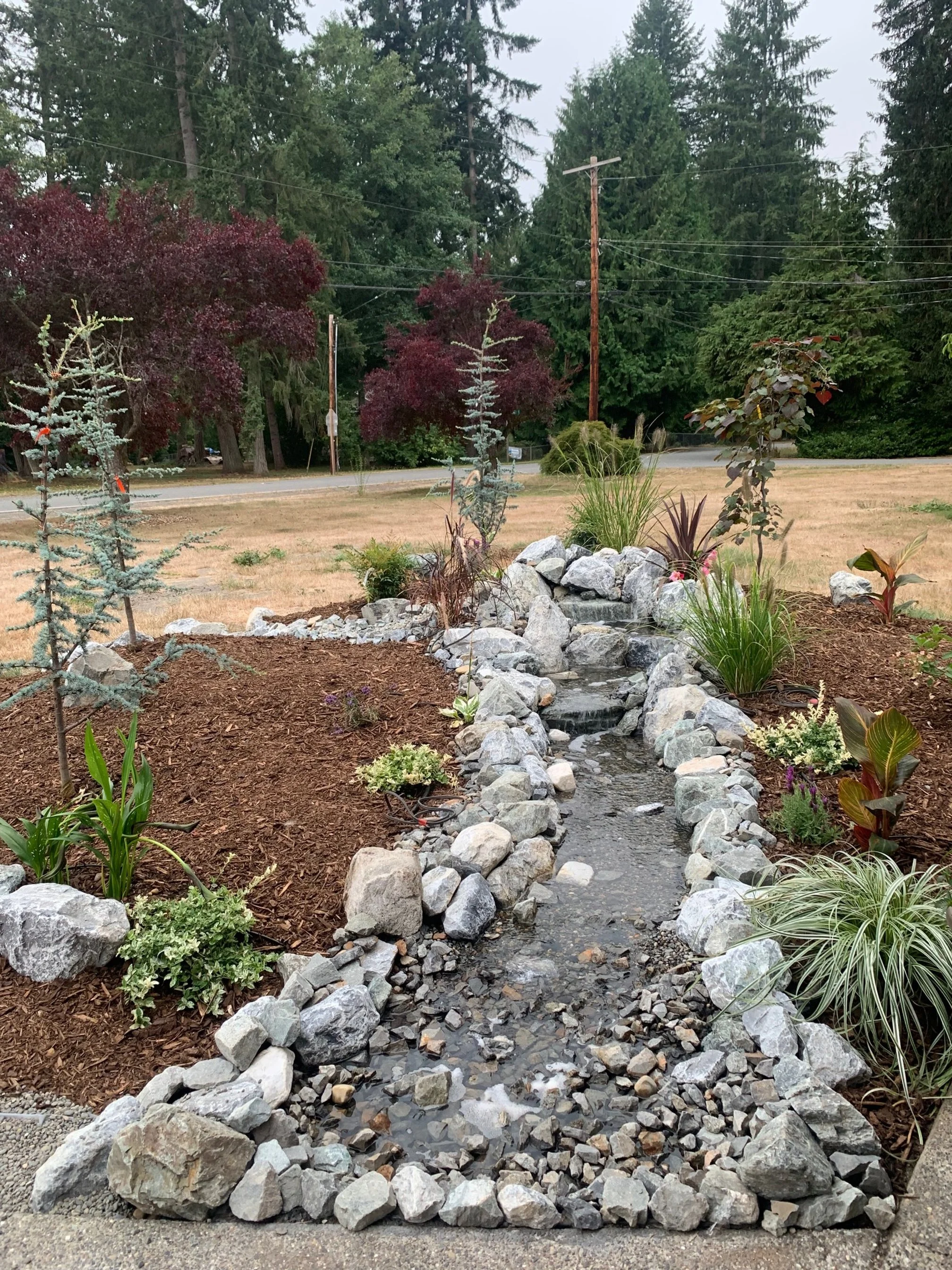 Pondless Waterfall & Stream — Cascade Water Gardens