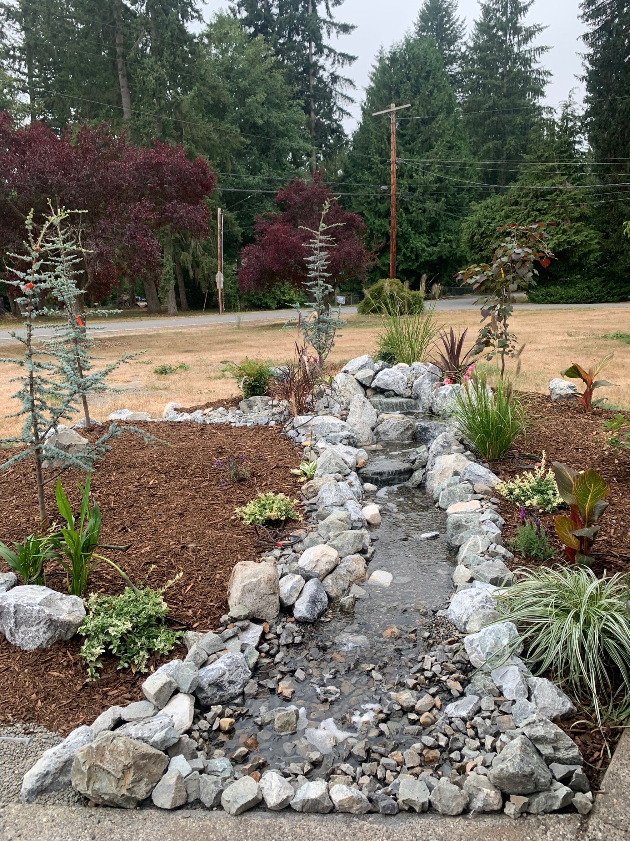 Pondless Waterfall & Stream — Cascade Water Gardens