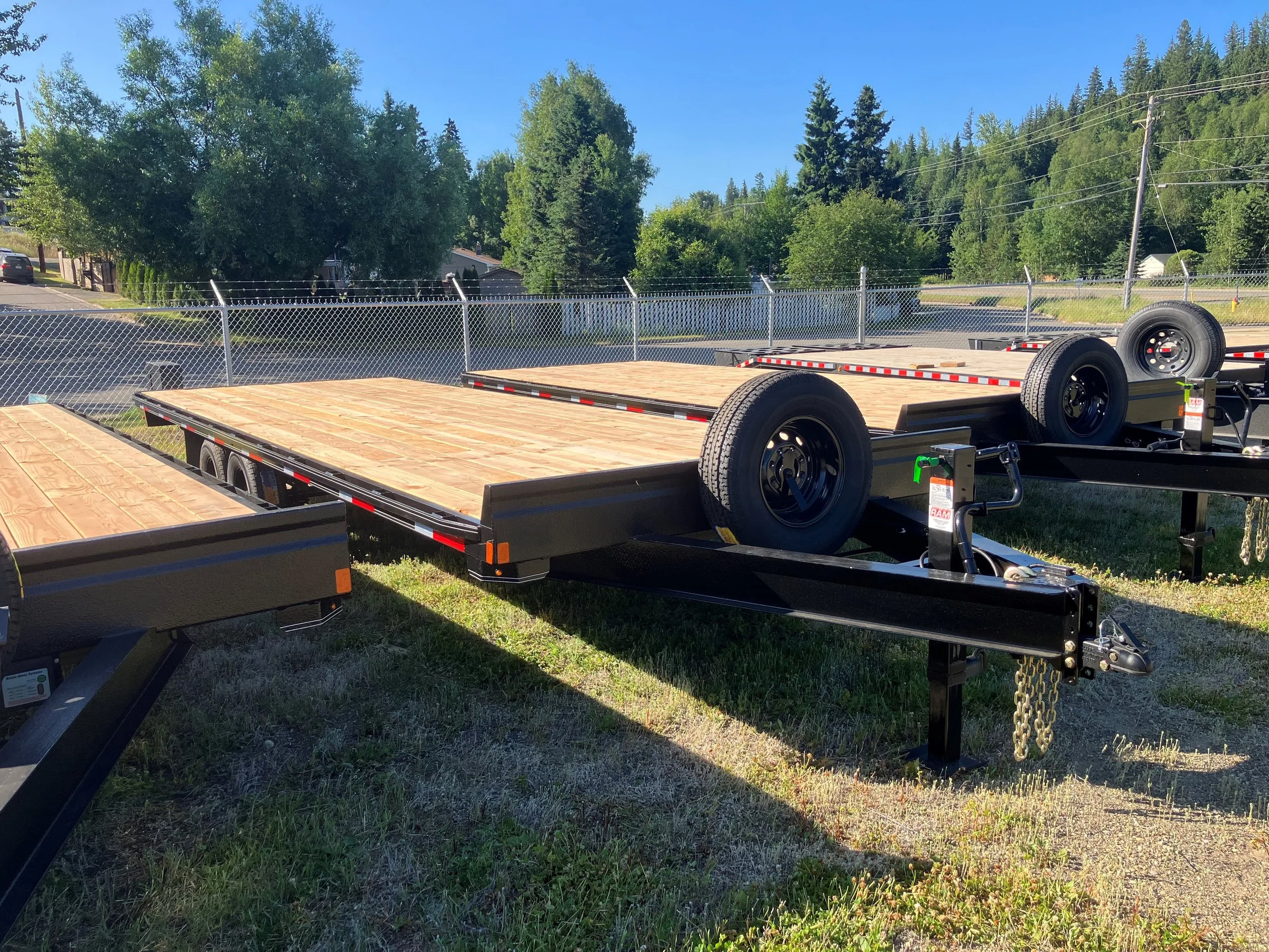 2025 Double A Trailers, 102" x 24' Highboy Trailer, #029744 — C&V ...