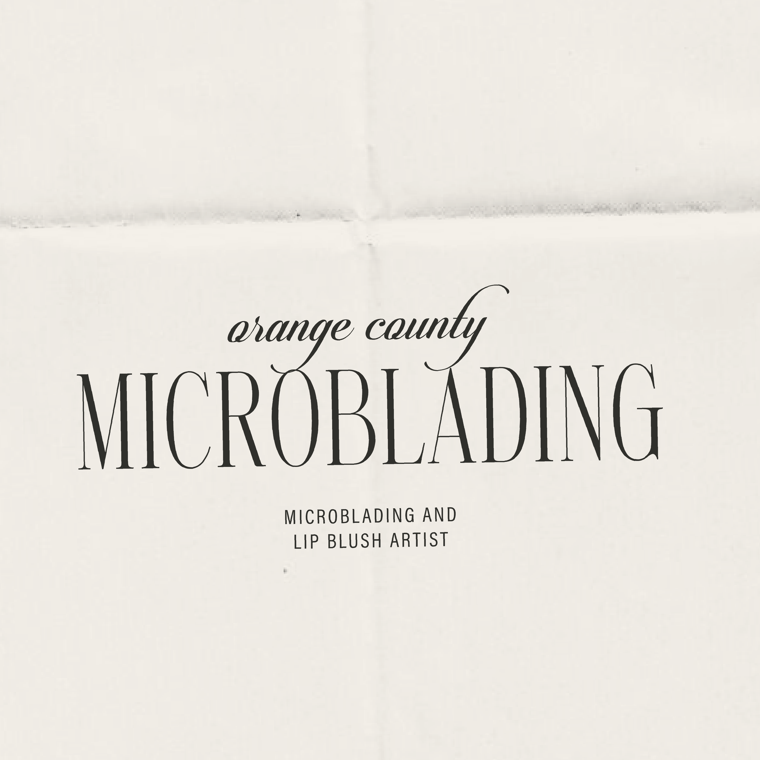 OC Microblading | Branding — Madhouse