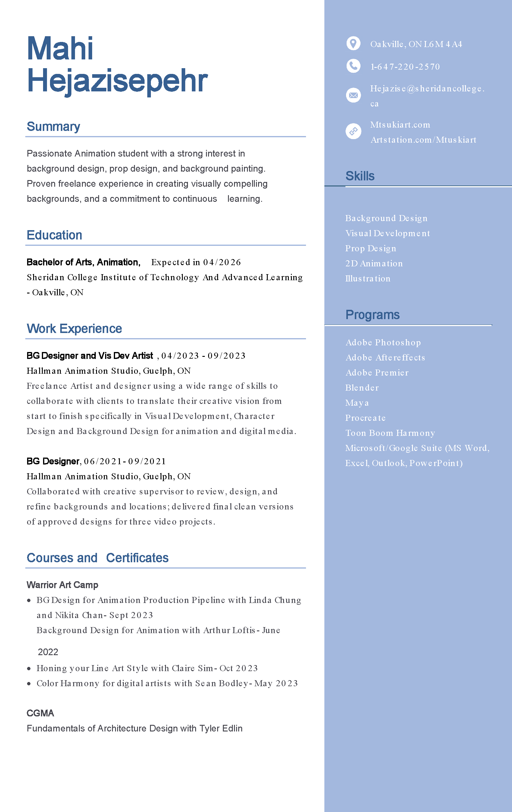 About — Mahi Hejazi