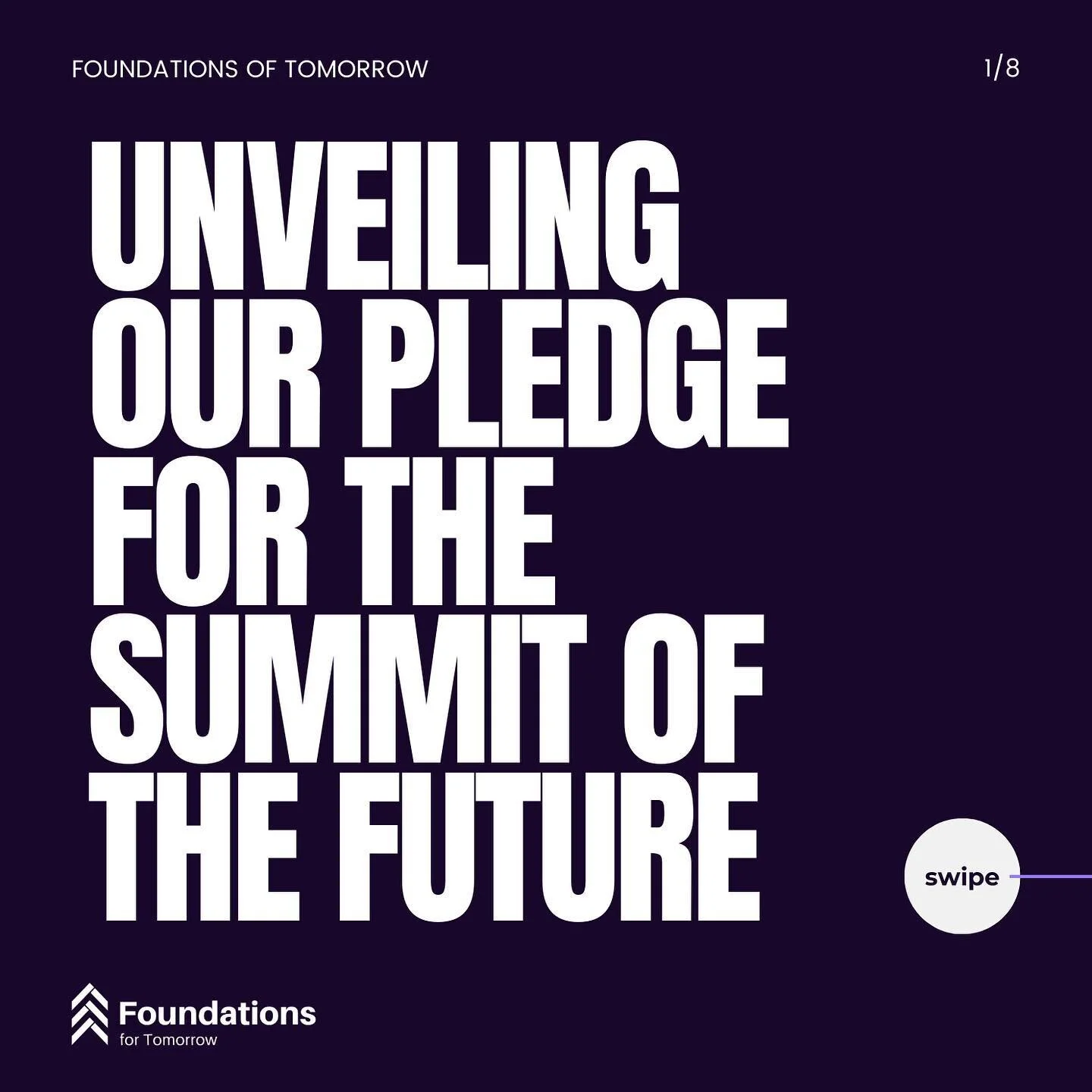 Foundations for Tomorrow