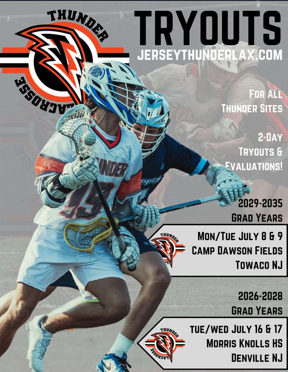 Open Clinics & Camps — Jersey Thunder Lacrosse