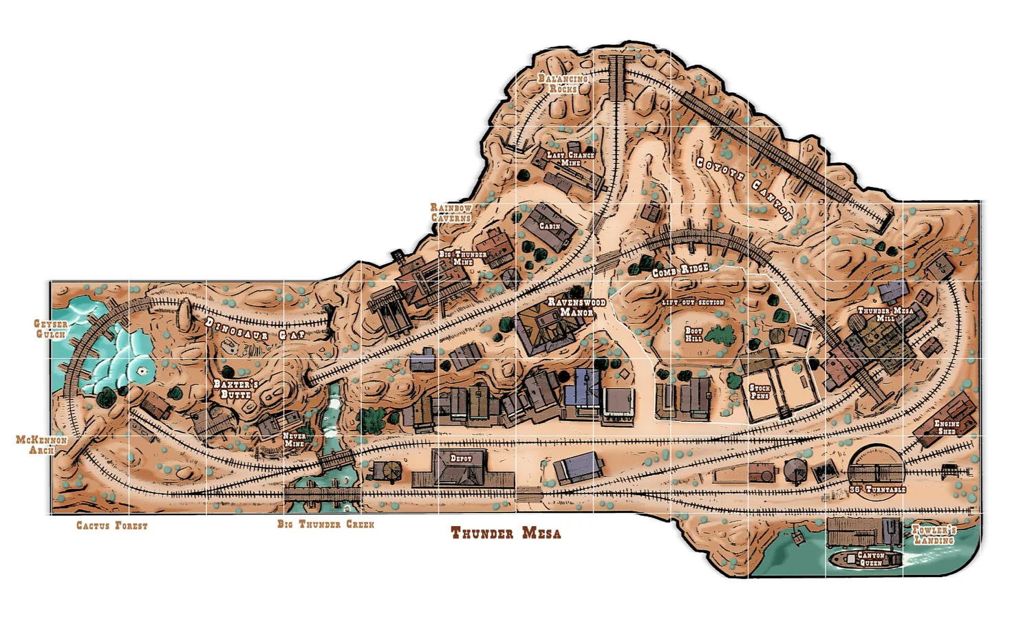 Model Railroads — Thunder Mesa Studio