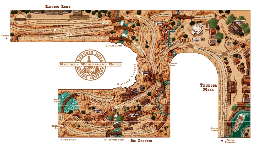 Model Railroads — Thunder Mesa Studio