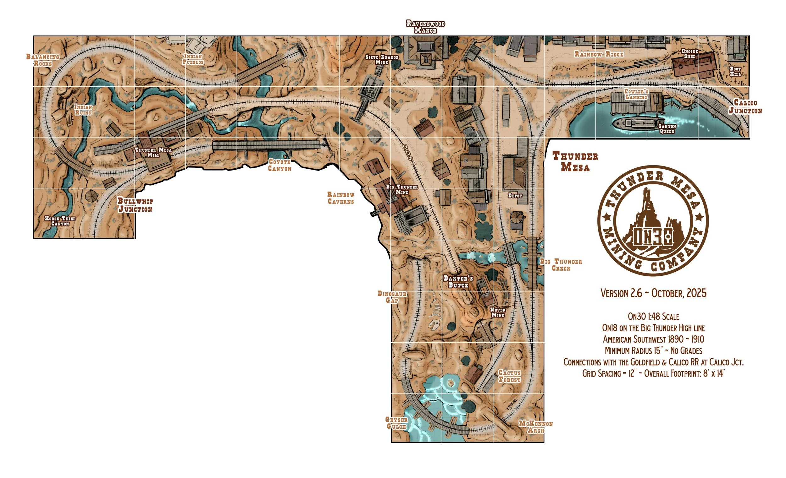 Model Railroads — Thunder Mesa Studio