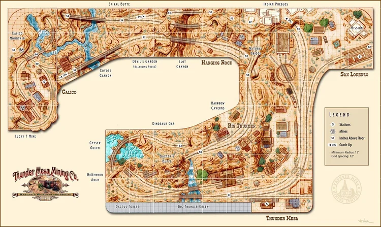Model Railroads — Thunder Mesa Studio