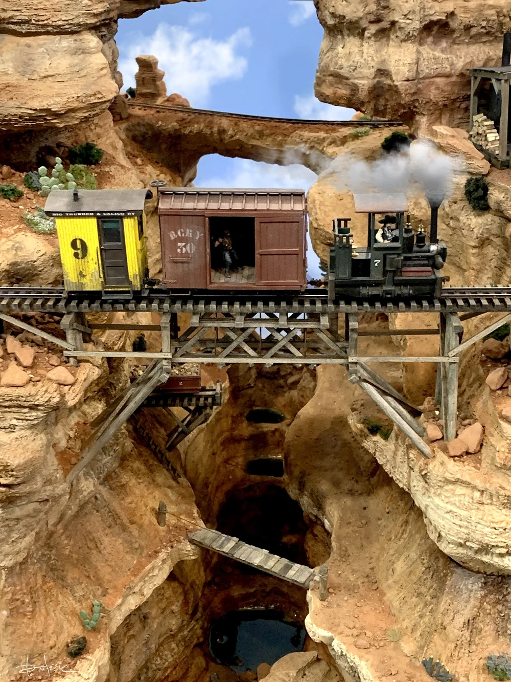Bandit Canyon Railway — Thunder Mesa Studio