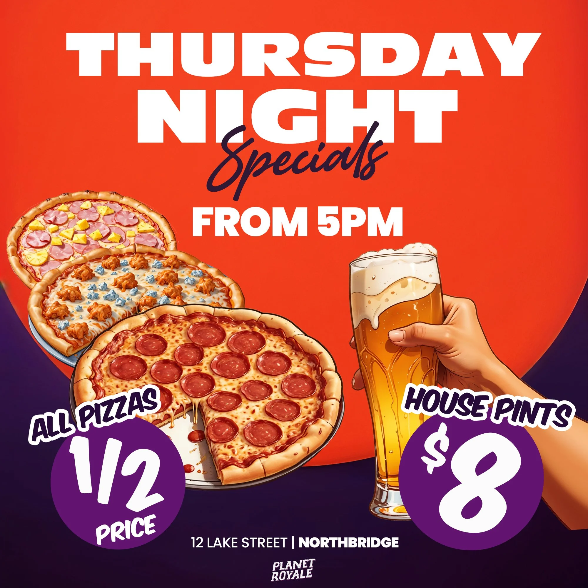 Planet Royale - Northbridge's Ultimate Entertainment Hub