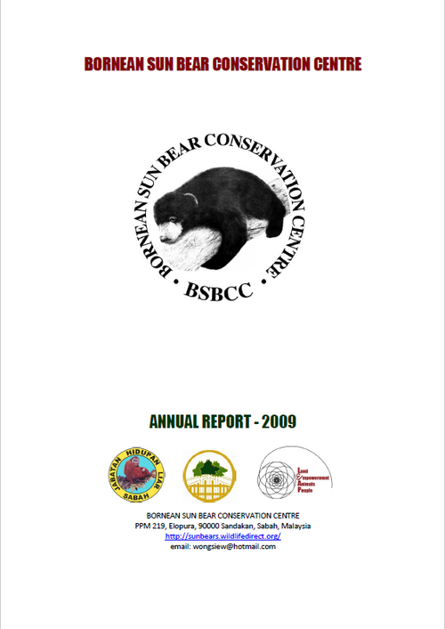 Annual Report — Bornean Sun Bear Conservation Centre