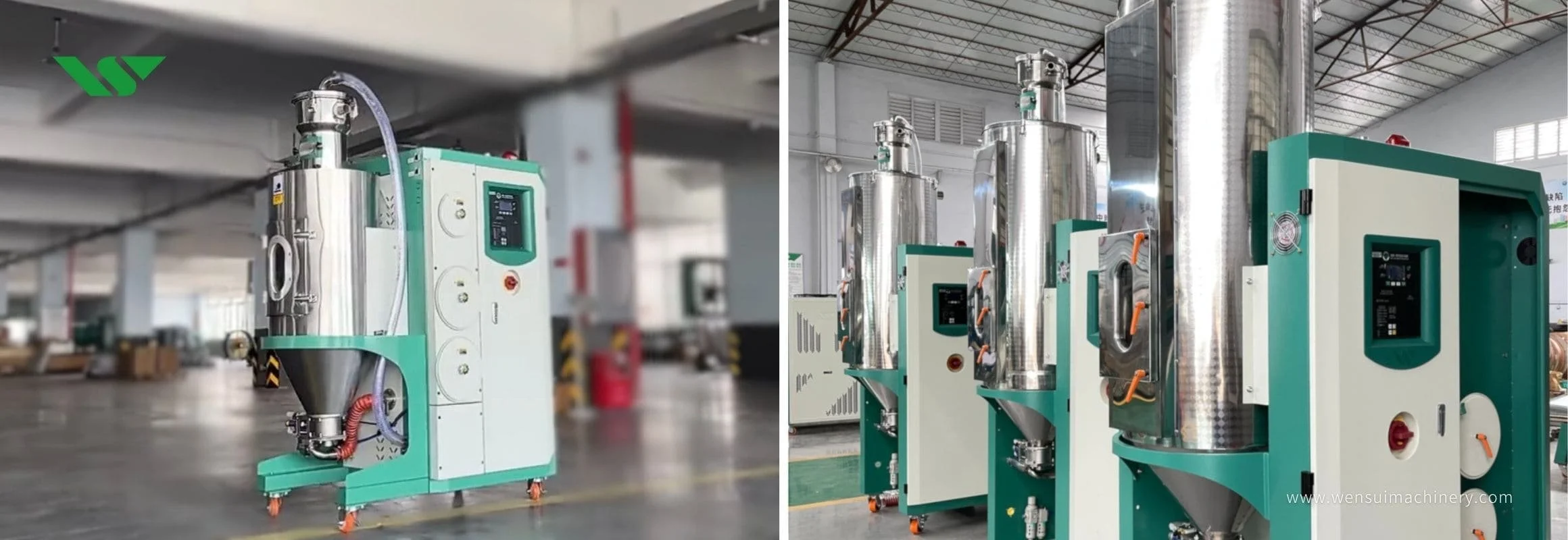 Dehumidifying Dryer For Injection Molding Machine | Wensui