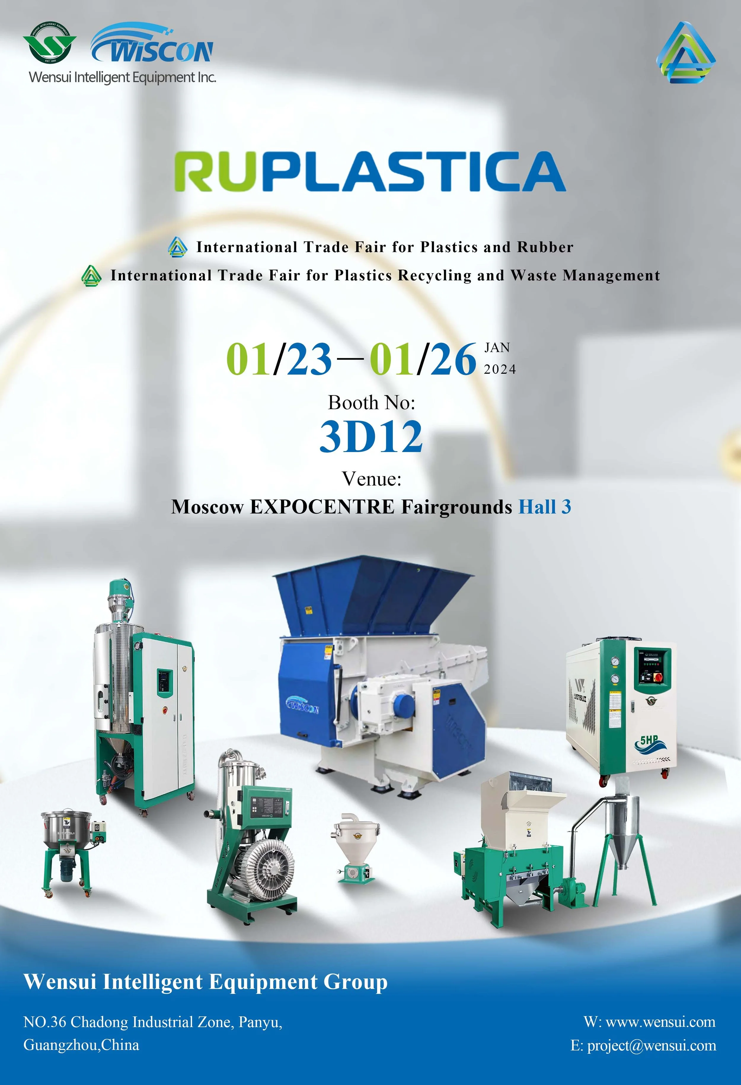 Visit Wensui and Wiscon at Ruplastica 2024 — Wensui | Auxiliary ...