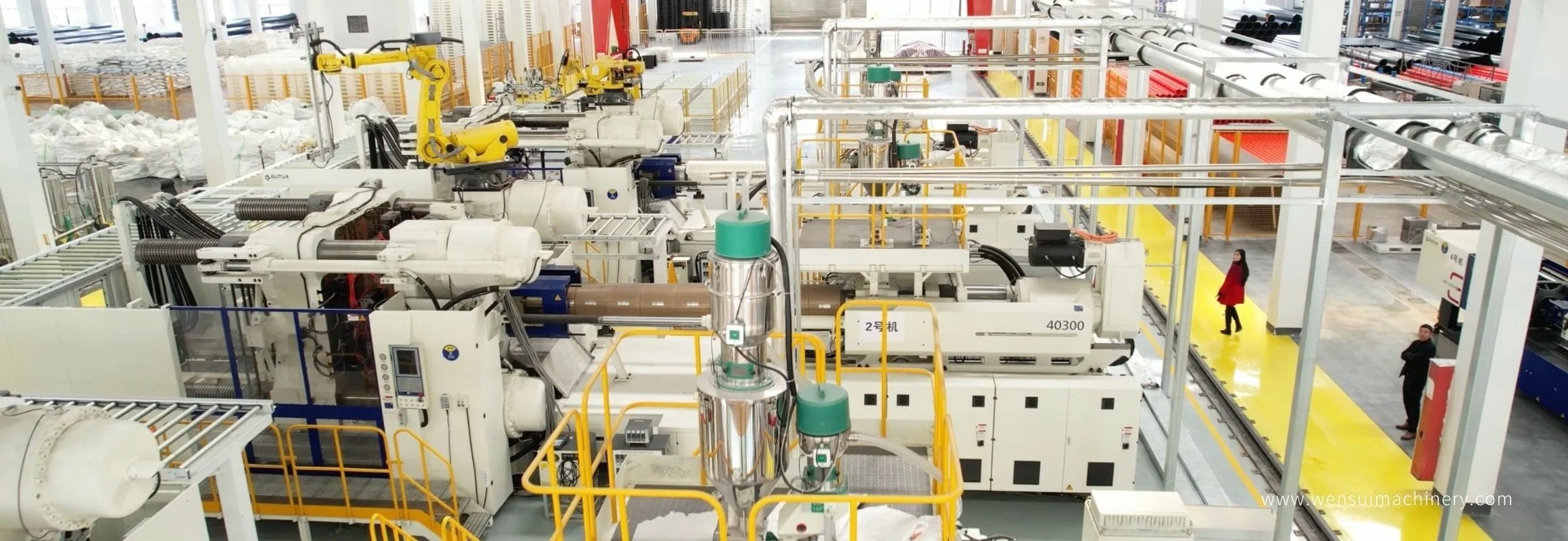 What Are Auxiliary Machines In Injection Molding? | Wensui