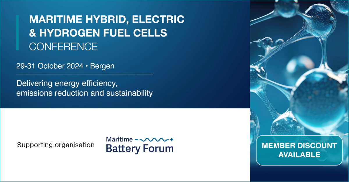 Maritime Hybrid, Electric & Hydrogen Fuel Cells Conference, 2024 ...