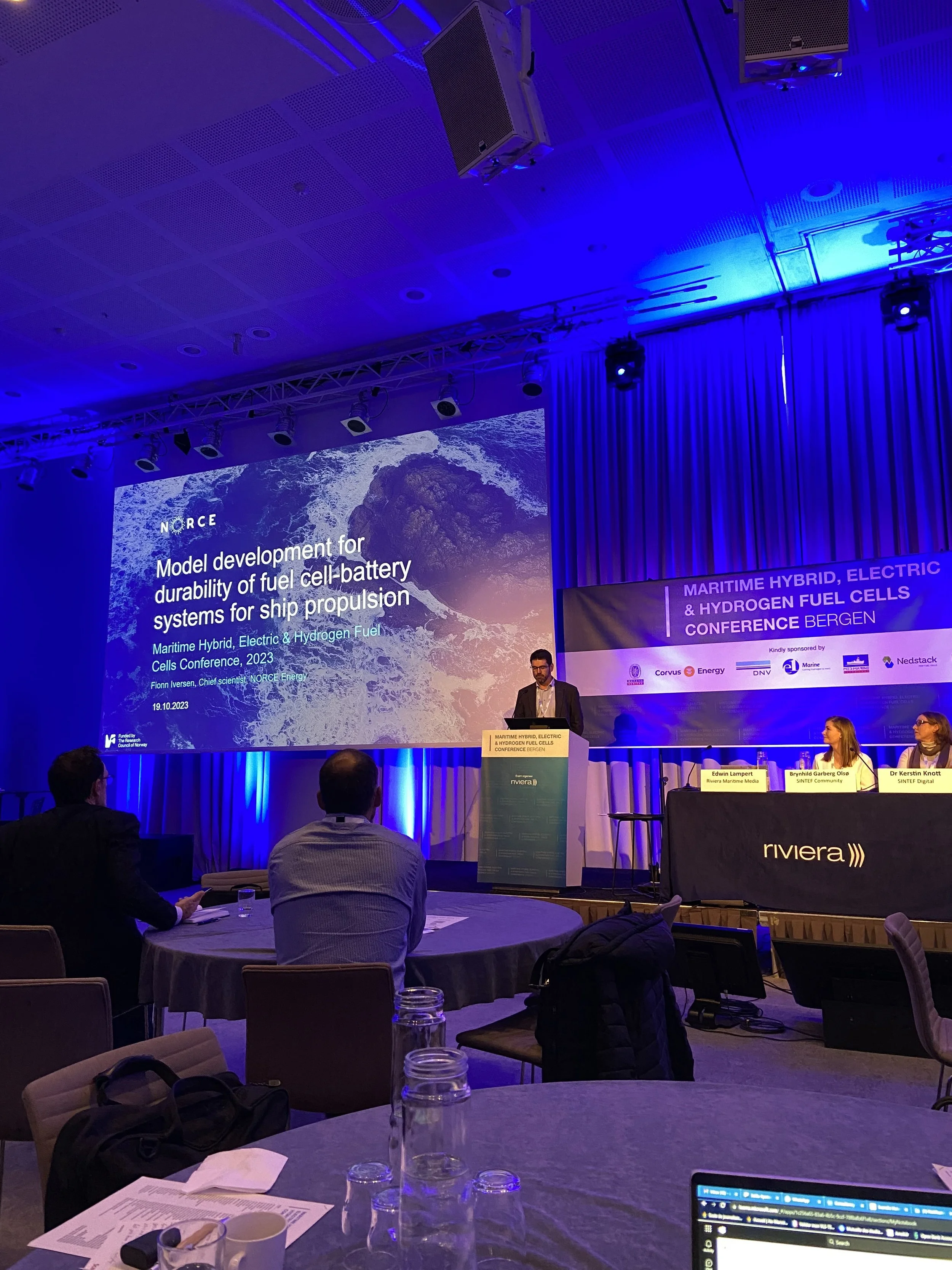 MBF at the Maritime Hybrid, Electric & Hydrogen Fuel Cells Conference ...