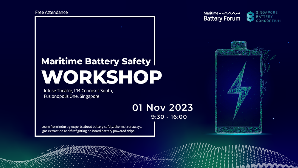 Maritime Battery Safety Workshop Singapore — Maritime Battery Forum