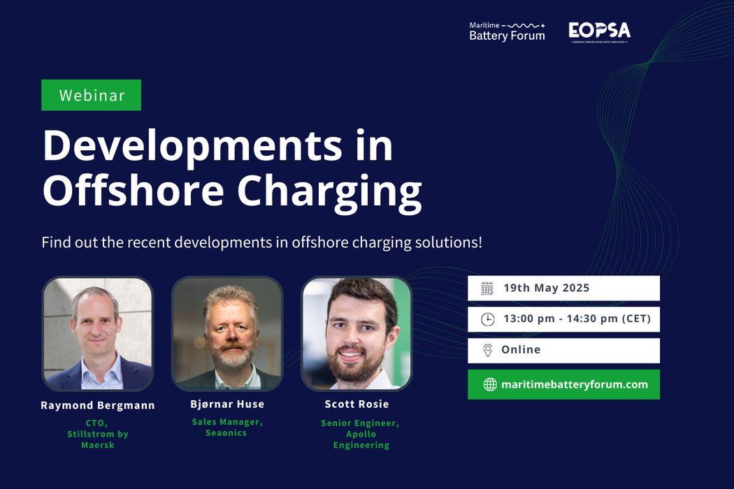 MBF/EOPSA Webinar - Developments in Offshore Charging — Maritime ...