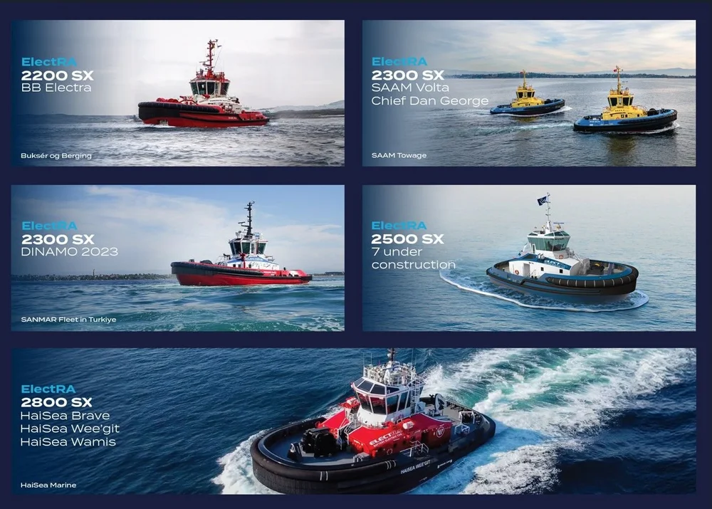 Sanmar building seven more Battery Electric Powered “Tugs of the Future ...
