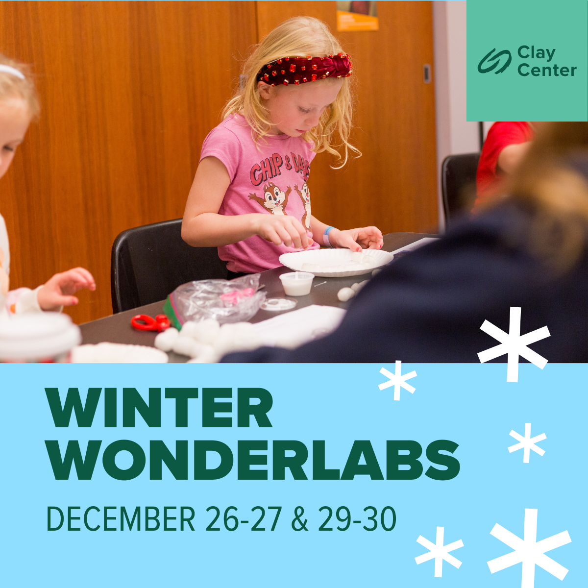 Winter WonderLabs - Frosty Forms — Clay Center