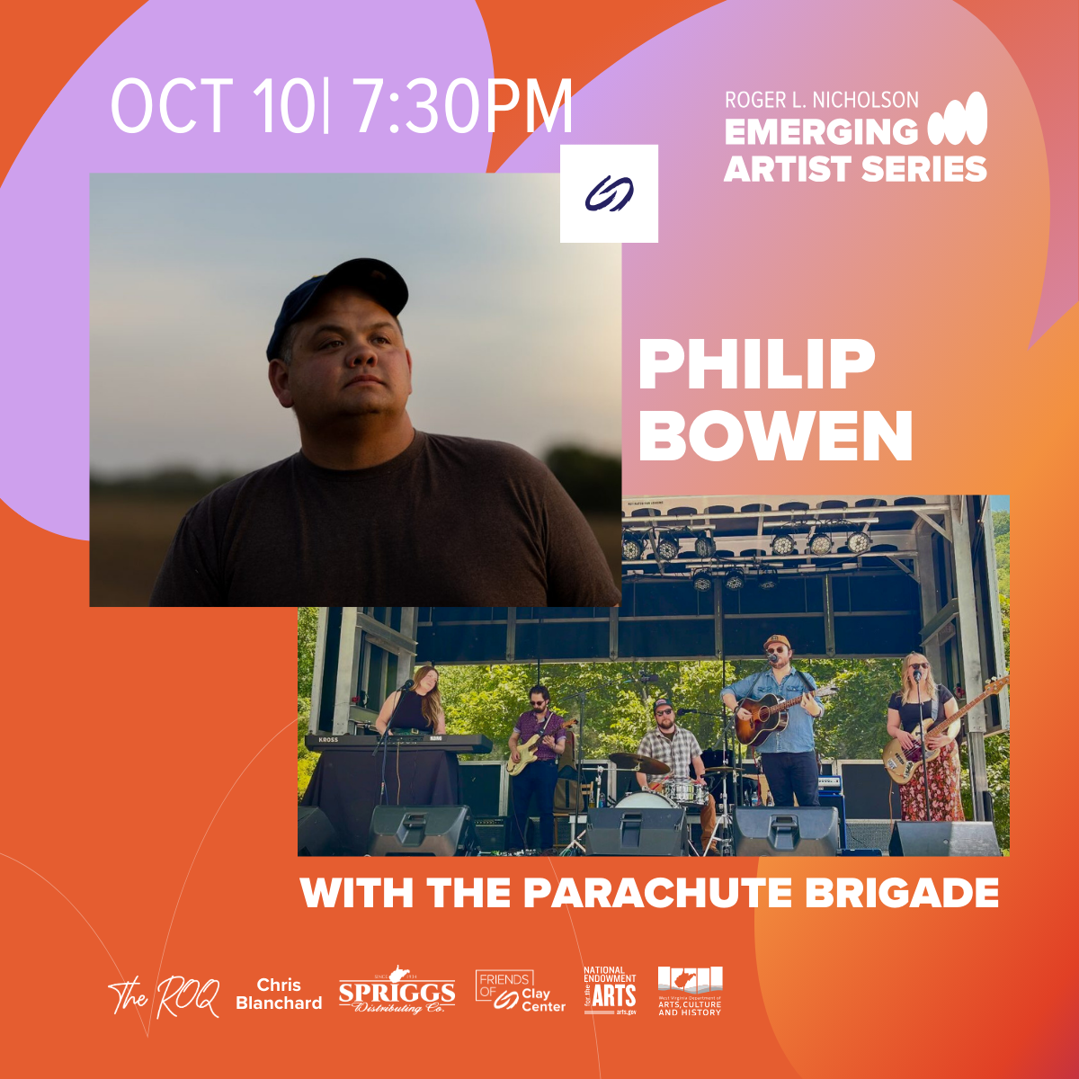 Philip Bowen with The Parachute Brigade | Roger L. Nicholson Emerging ...