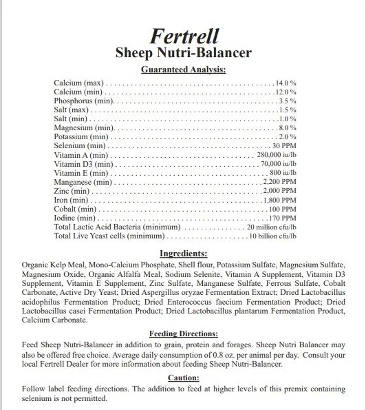 Store 1 — Peterson organic feeds