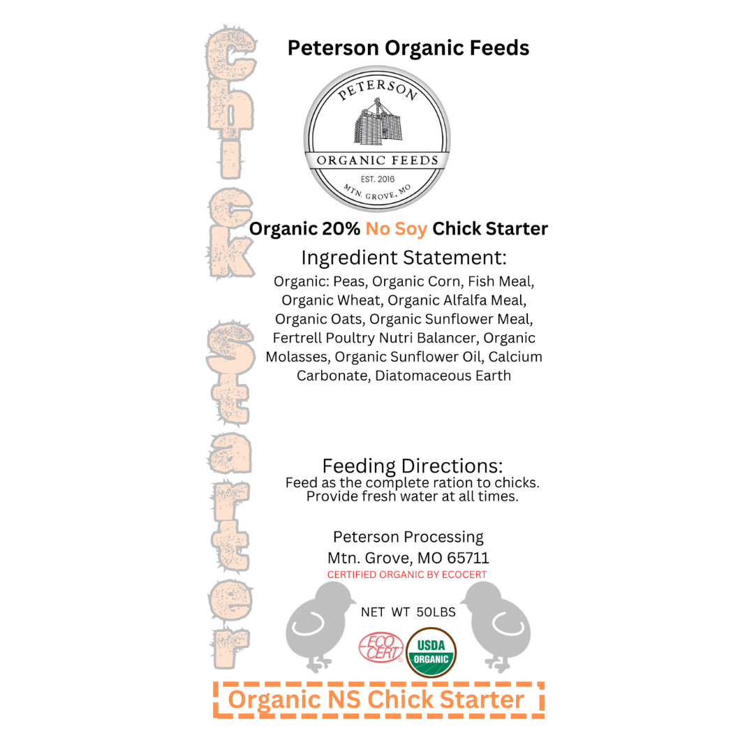 Store 1 — Peterson organic feeds