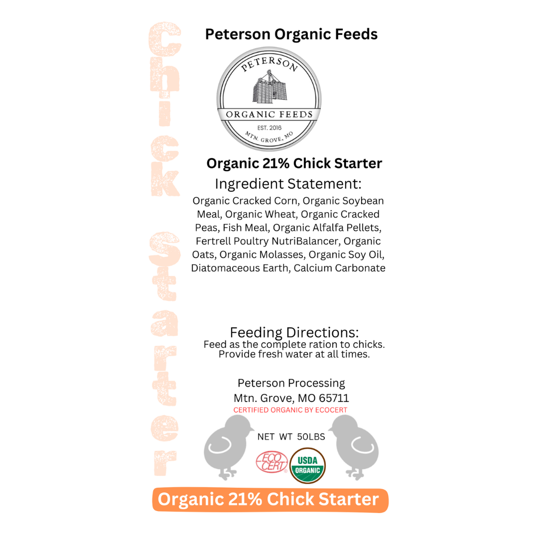 Store 1 — Peterson organic feeds