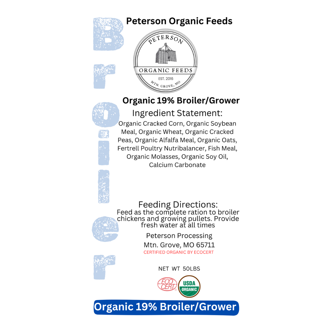Store 1 — Peterson organic feeds