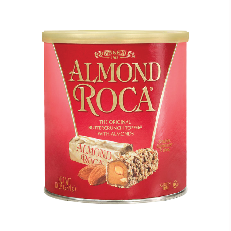 Almond ROCA Shortbread Bars — Brown & Haley | Almond ROCA