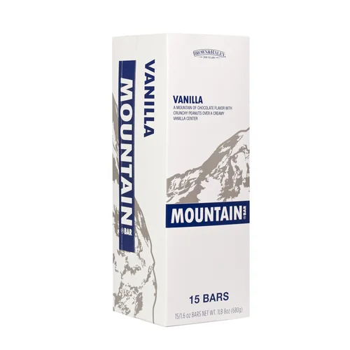 MOUNTAIN Bar Variety Pack | Case of 15 Bars — Brown & Haley | Almond ROCA