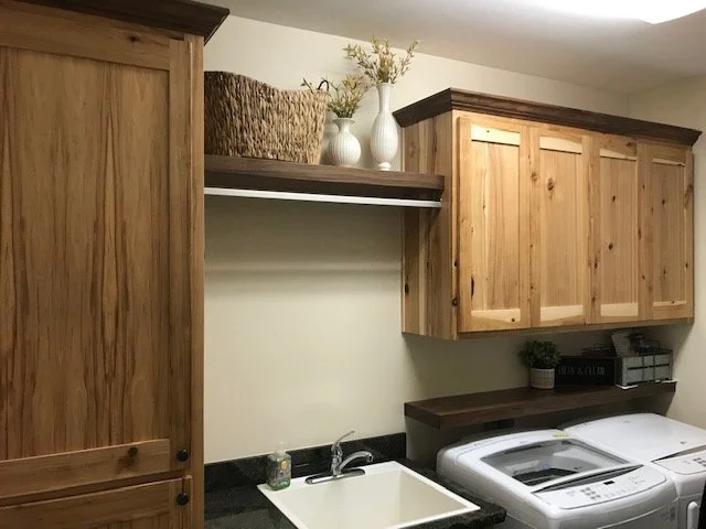 Rustic Alder Cabinets — Forbes Cabinets