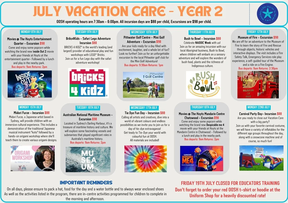 Our Programs — Harbord OOSH