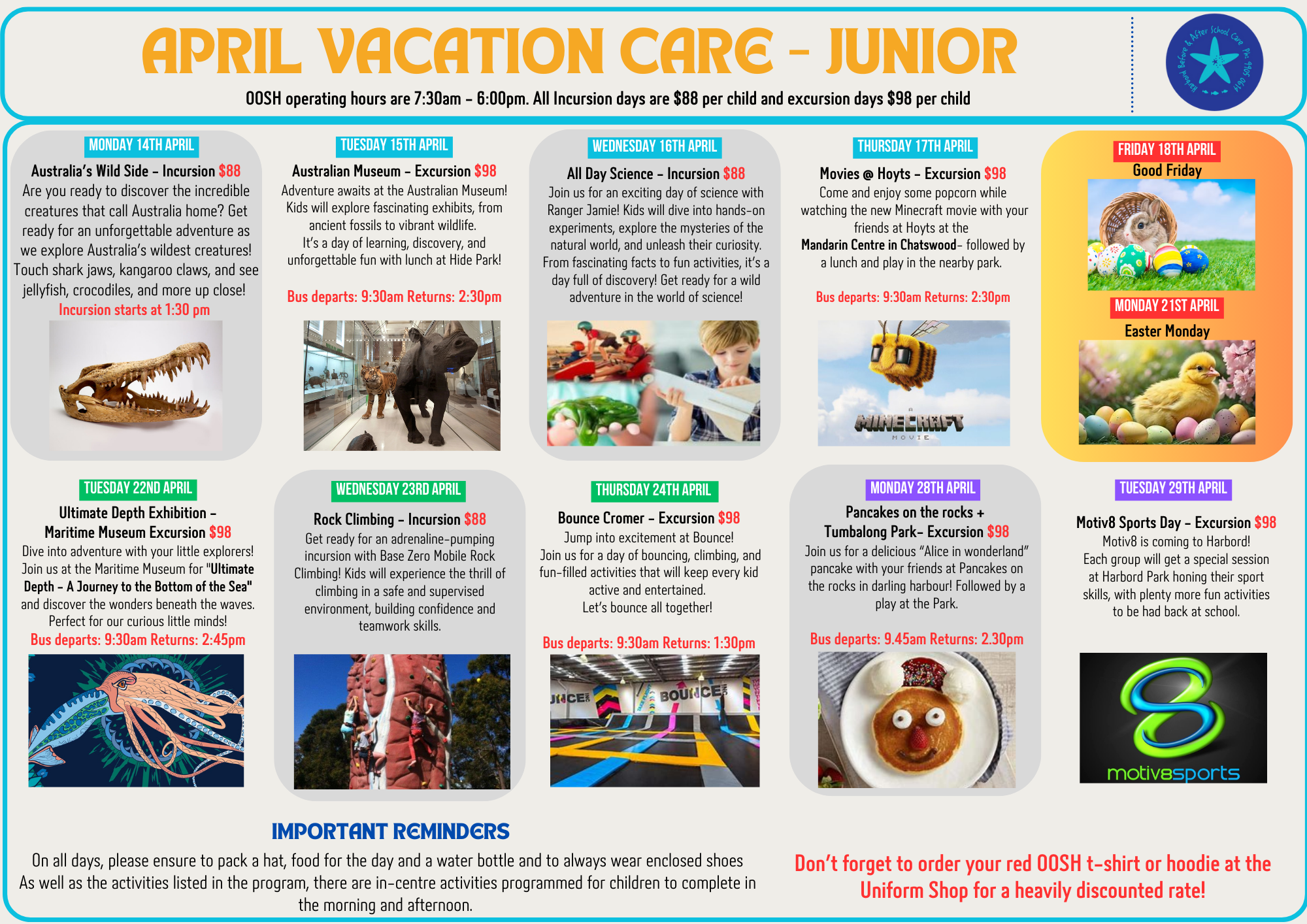 Our Programs — Harbord OOSH