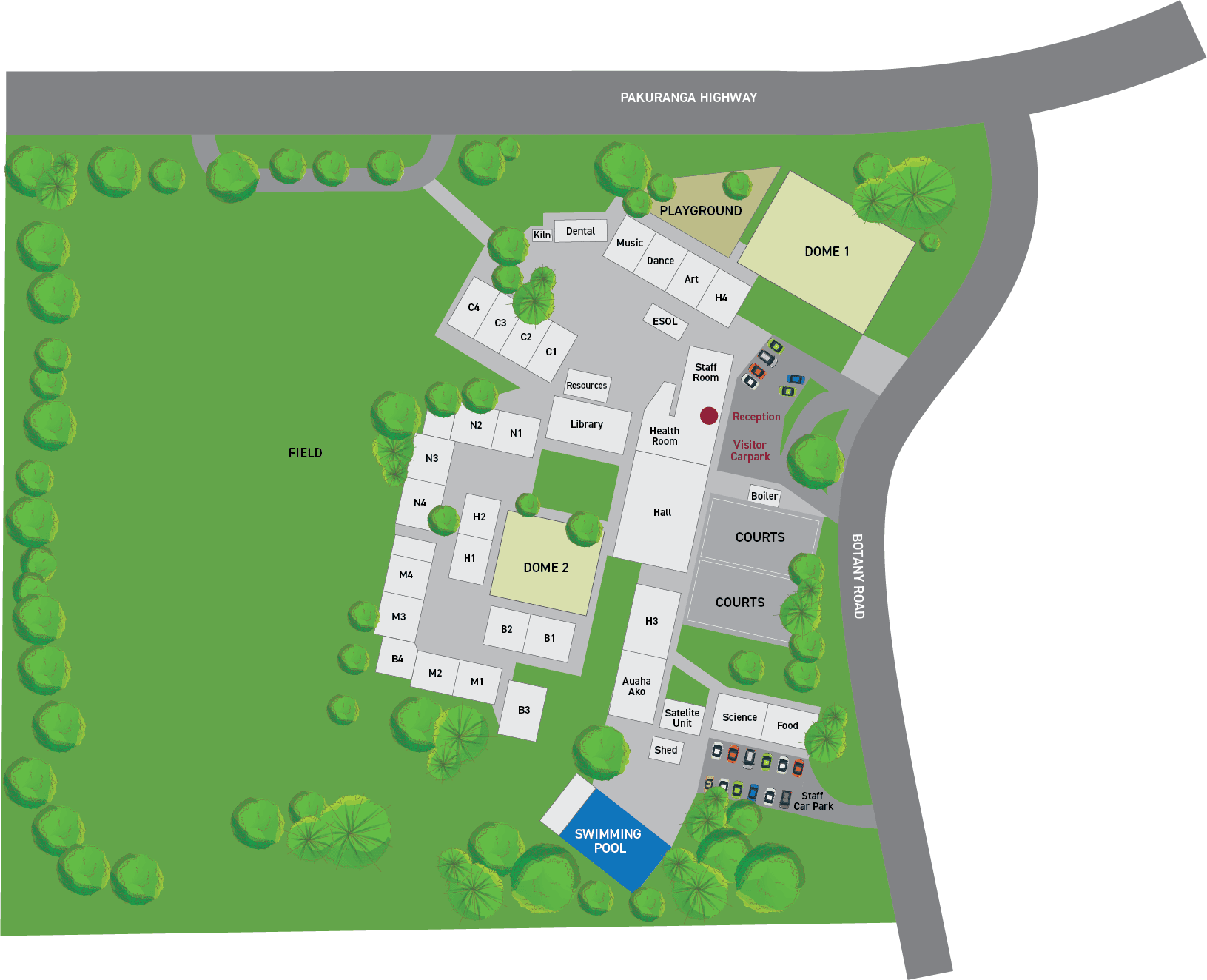 School Map — Howick Intermediate