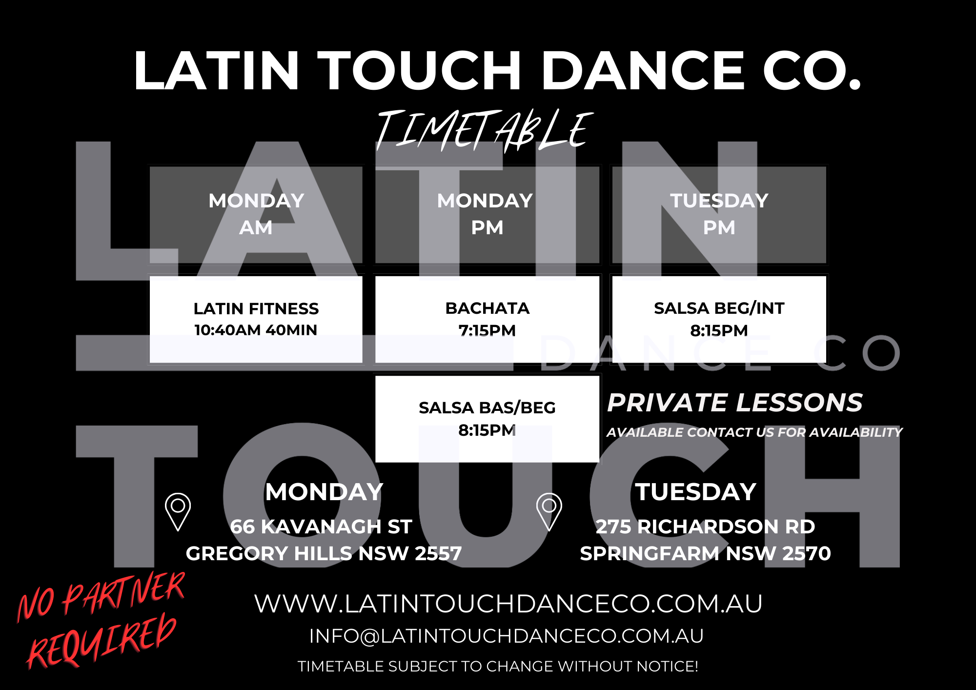 Latin Touch Dance Co