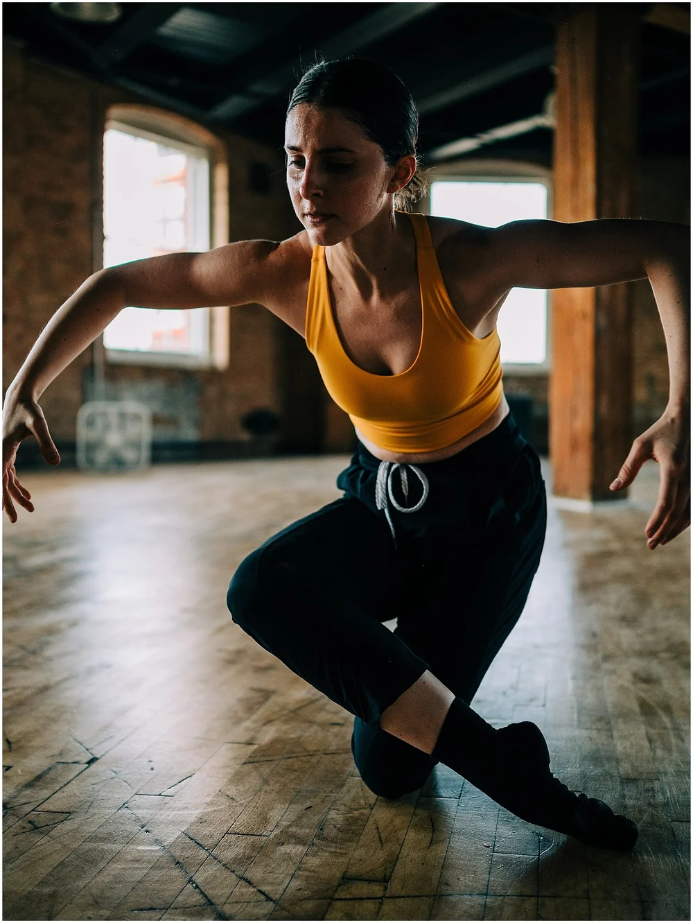 Chicago Freelance Dancer Studio Portrait Session at Lumber Studios ...